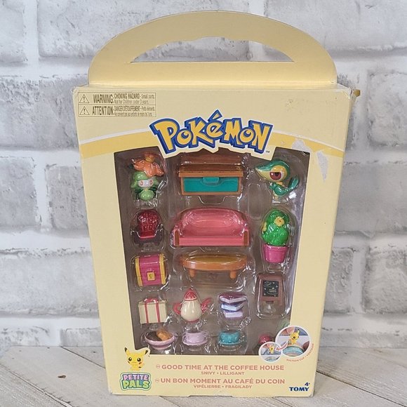 Pokemon | Toys | Pokemon Petite Pals Good Time At The Coffee House Mini ...